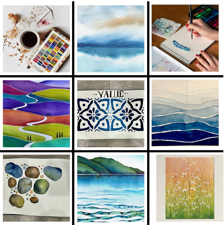 Watercolor Conversations – Little Fine Arts Studio